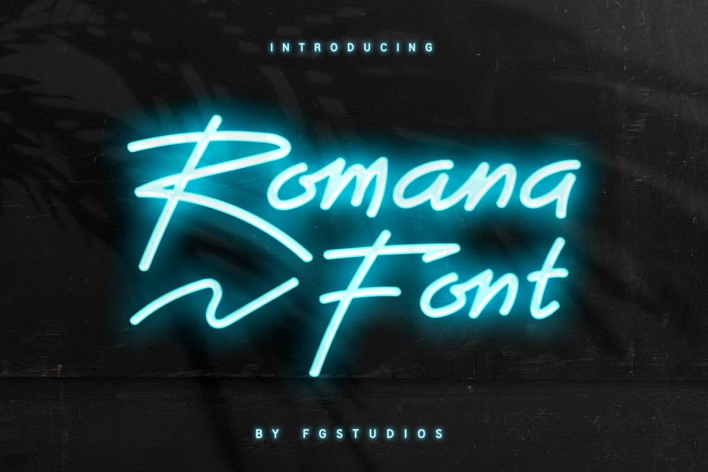 Romana Pro Font - FG Studios