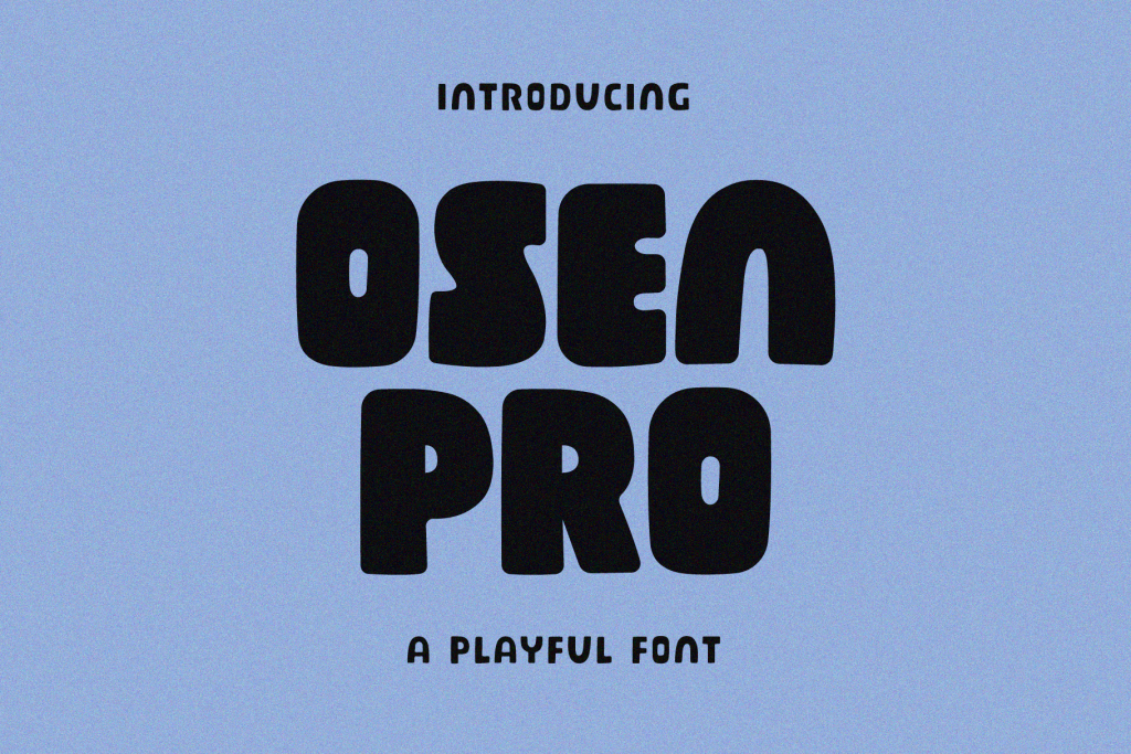 Osen Pro Font - FG Studios