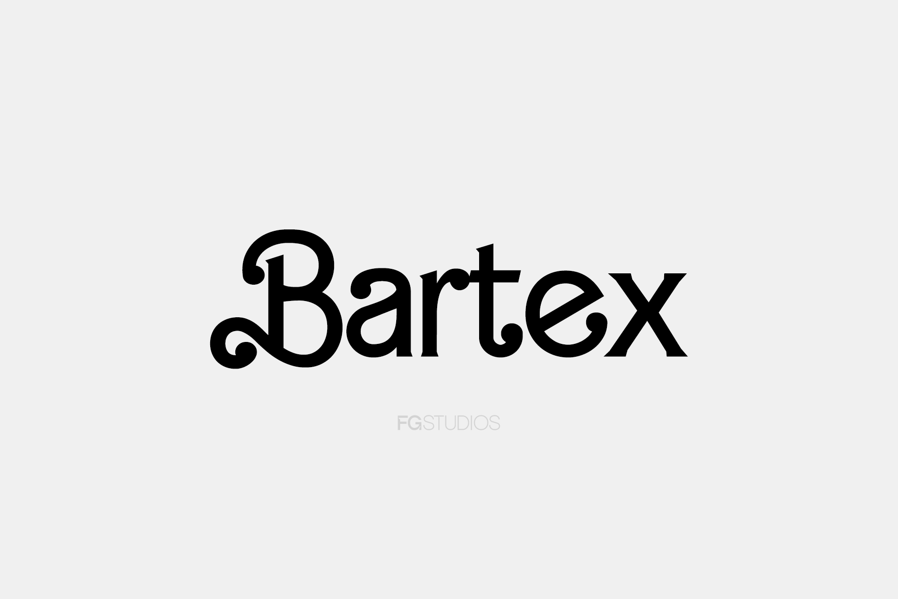 Bartex Pro Font - FG Studios