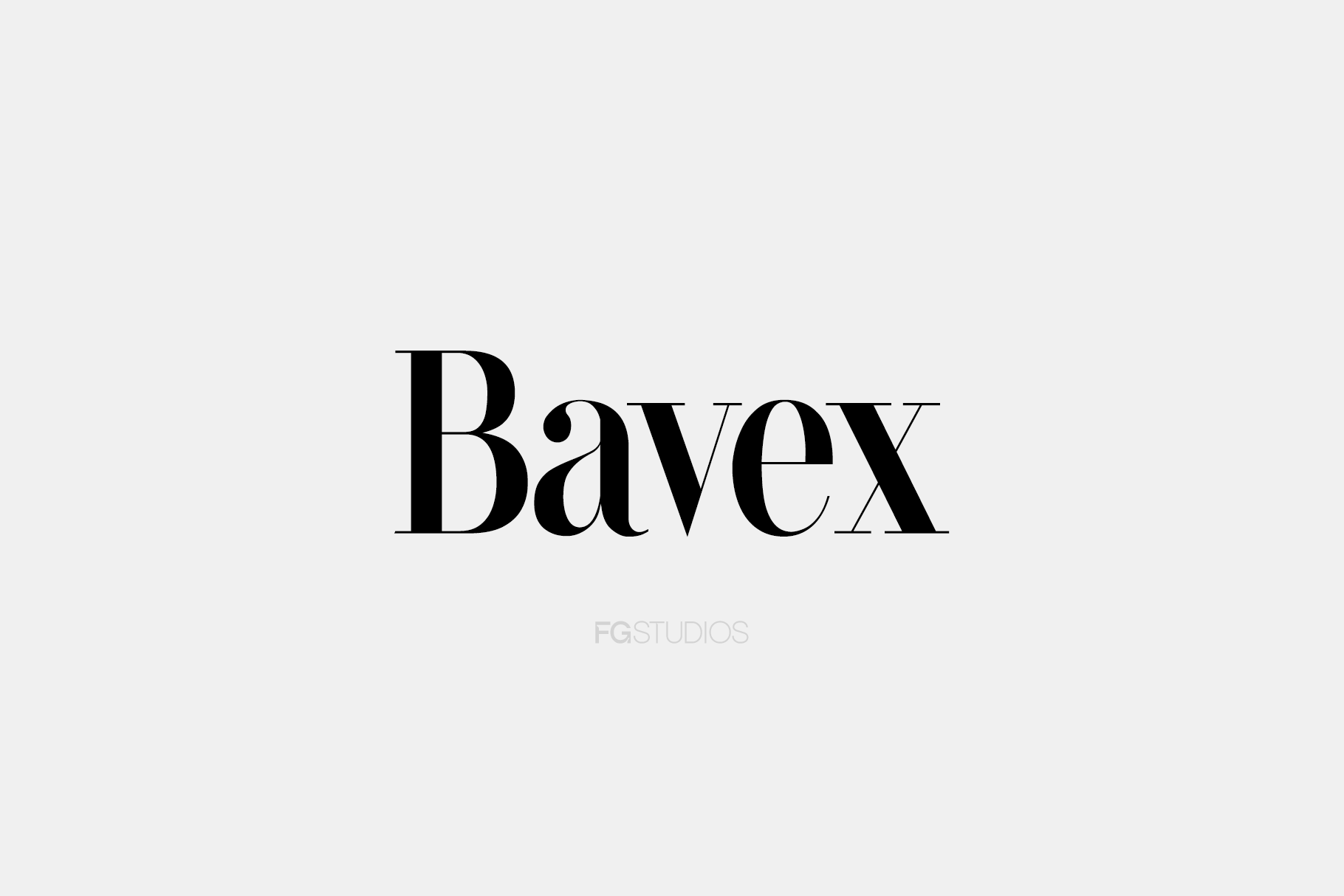 Bavex Pro Font - FG Studios