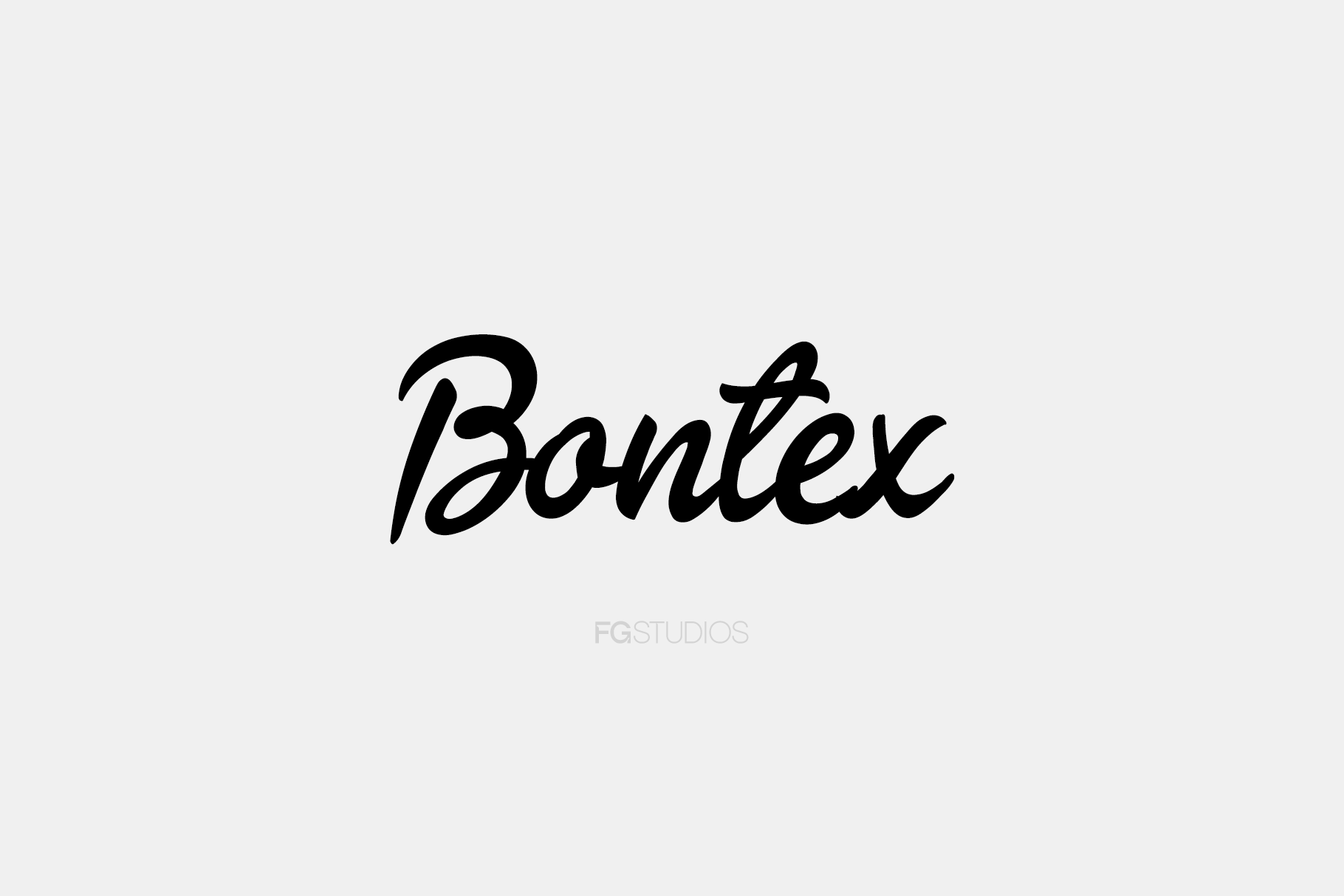 Bontex Pro Font - FG Studios